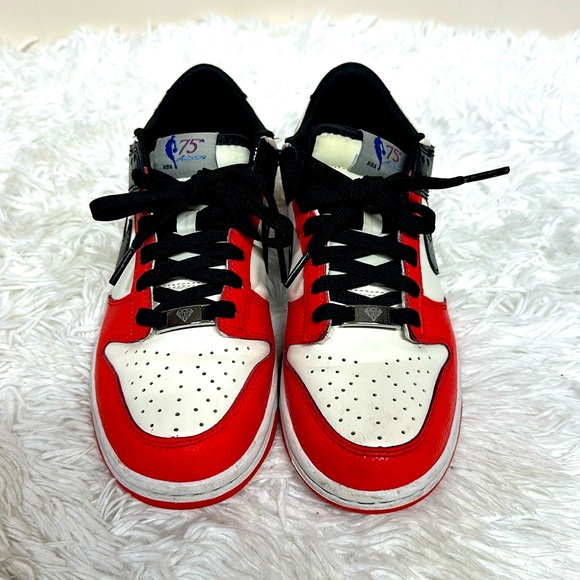Nike | Shoes | Nike Dunk Low Emb Nba 75th Anniversary Chicago Dd33630 ...